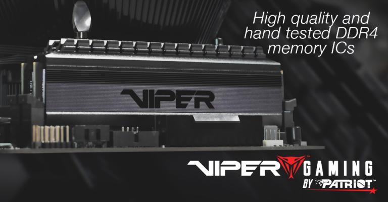 Viper Gaming Launches New 64GB (2x32GB) Blackout DDR4 Kits