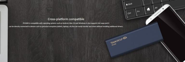 TeamGroup PD1000 Rugged Portable SSD Review - PCTestBench