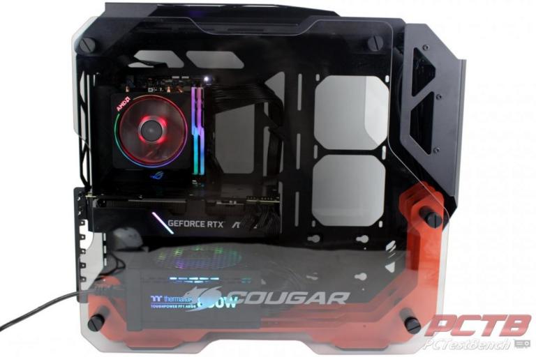 Cougar Blazer Essence Open-Frame Case Review - PCTestBench