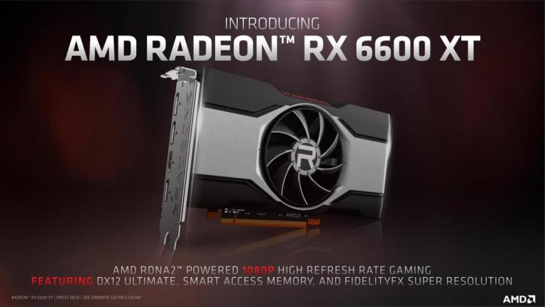 AMD Introduces The Radeon RX 6600 XT Graphics Card - PCTestBench